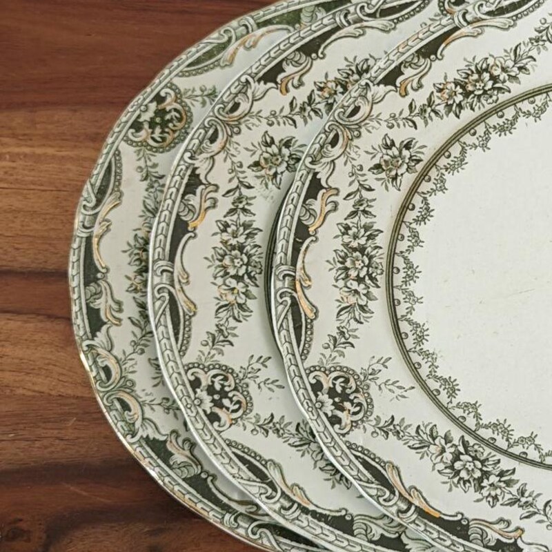 Green Transferware - Etsy