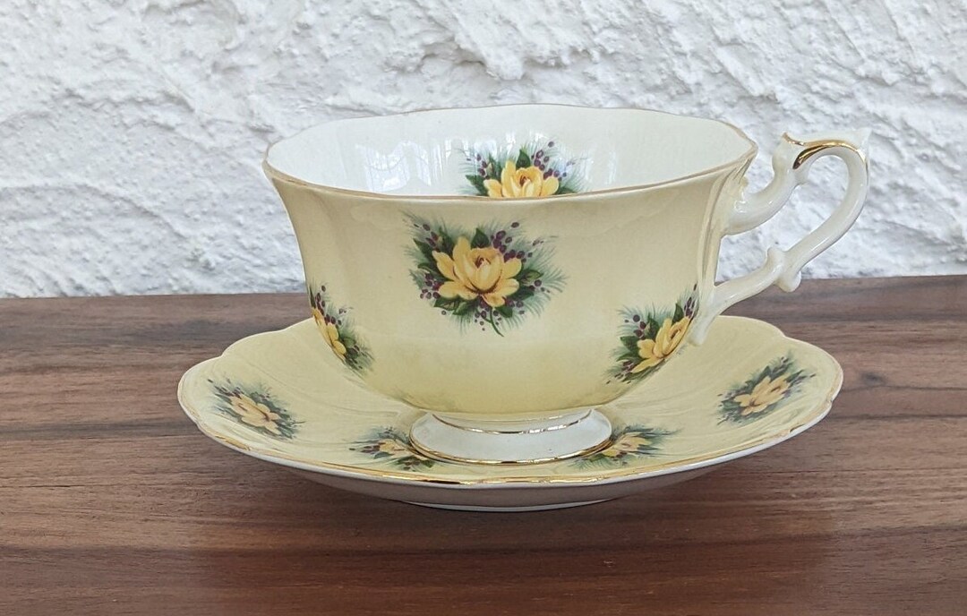 Royal Albert Teacup and Saucer, Vanity Fair Series, Charlotte, Avon Cup ...