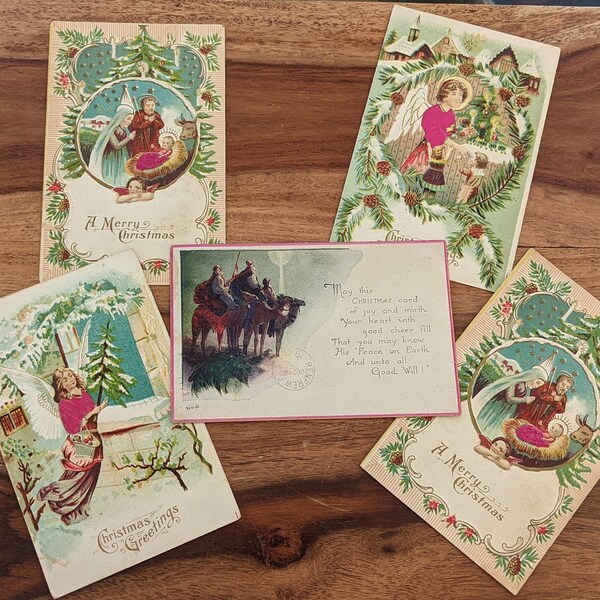 Religious Christmas Cards - Etsy Canada