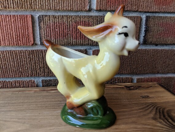 Adorable Mid-Century Donkey Planter/Vase | Etsy