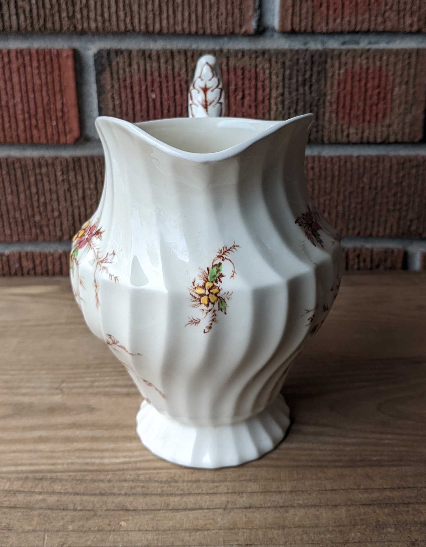 Myott England Heritage Ceramic Water Pitcher/jug Purple and | Etsy