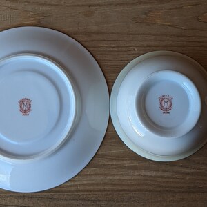 Noritake Morimura Hand Painted Teacup and Saucer, Blue and Yellow With ...