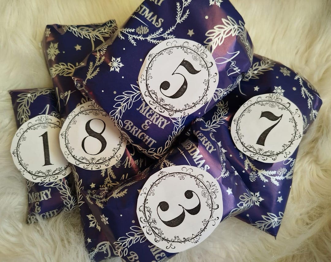 Advent Calendar. Authentic Snacks From Northern Europe, Baltic Country ...