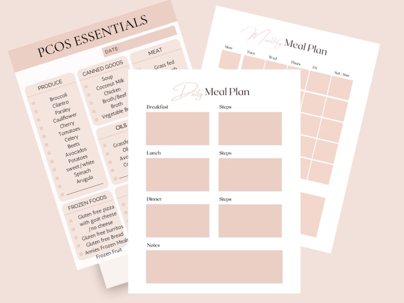 PCOS Grocery List,pcos Food List and Diet Plan, Gluten Free, Polycystic ...