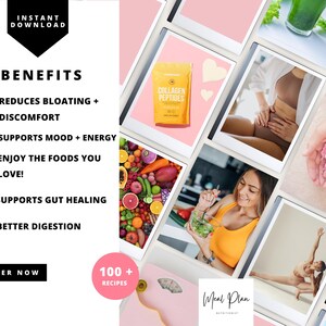 28 Day SIBO IBS Meal Plan, Low Fodmap, 4 Week Gut Healing Program,ibs ...