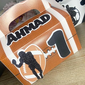 Basketball Treat Boxes / Party Favor Gable Boxes, Sports Party Treat ...
