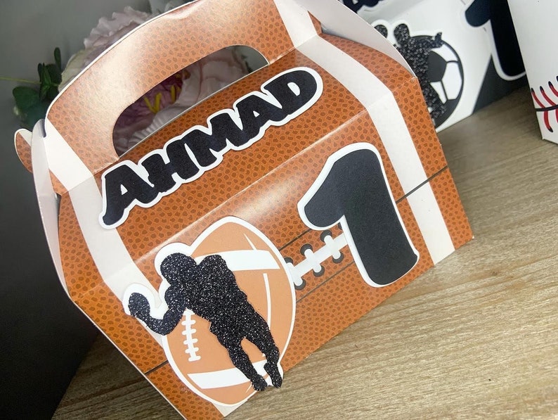 Basketball Treat Boxes / Party Favor Gable Boxes Sports Party - Etsy
