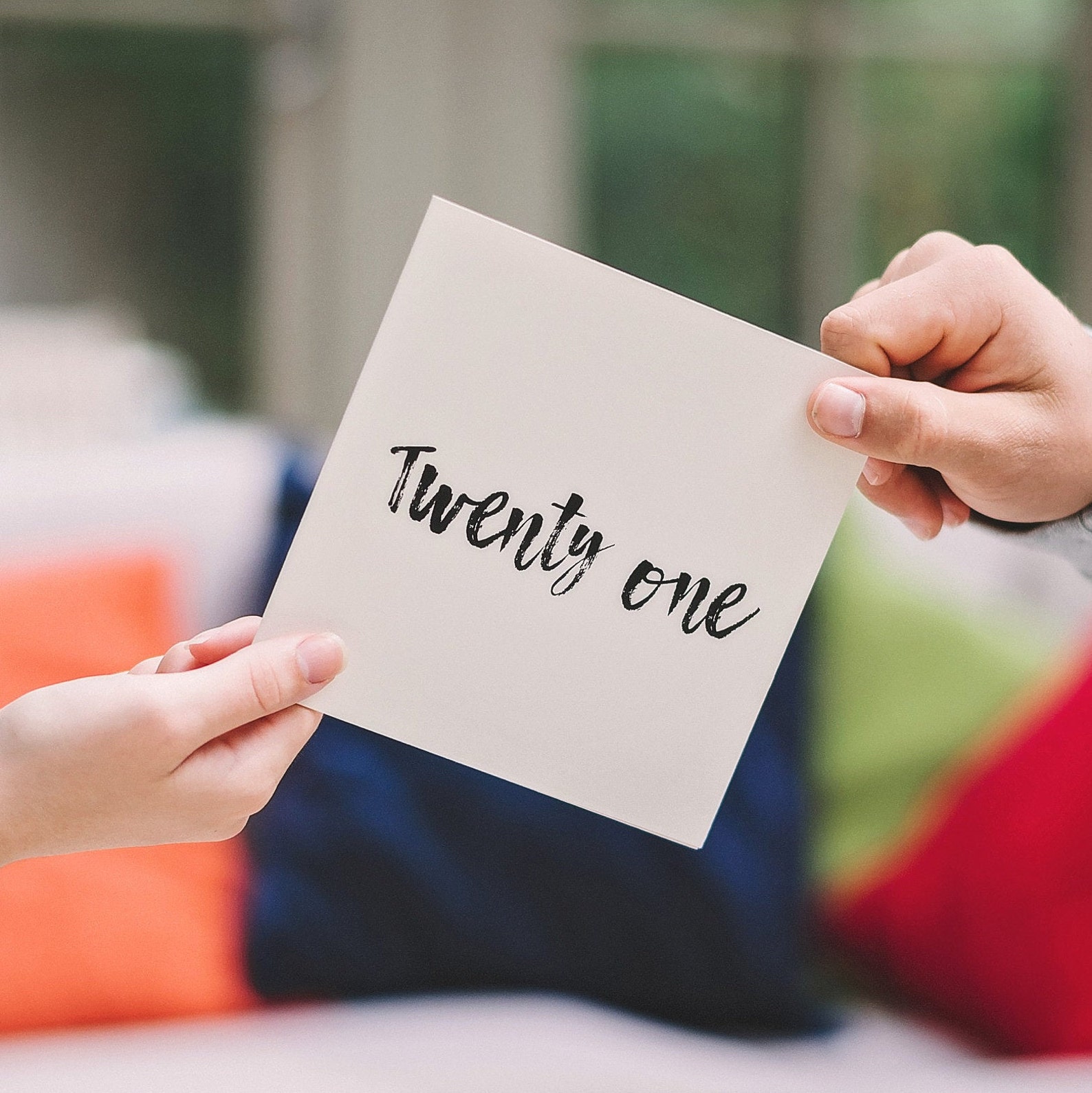 Twenty One 21st Birthday Card | Etsy