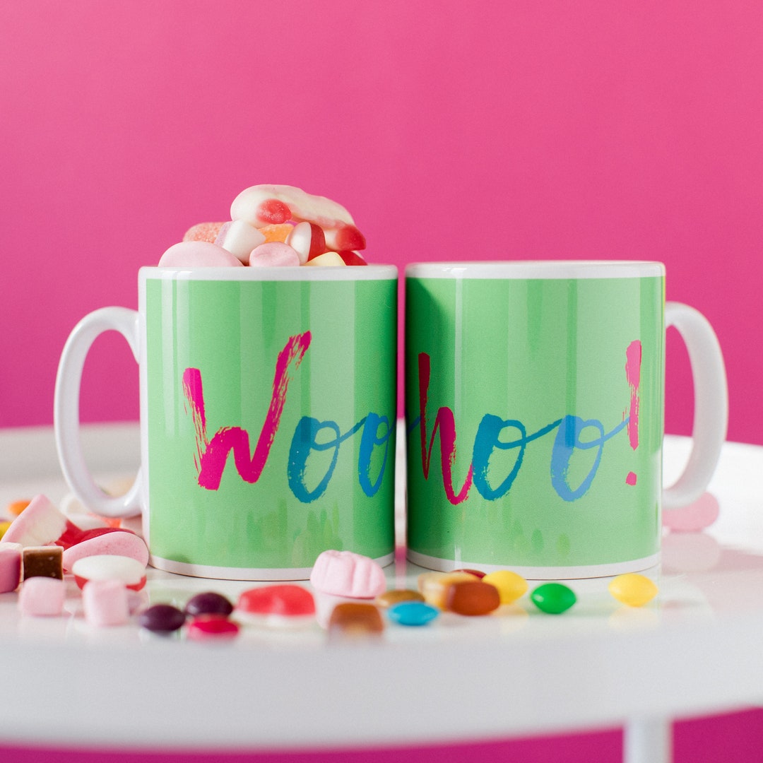 Woohoo Mug con dulces Pik 'n' Mix - Etsy España