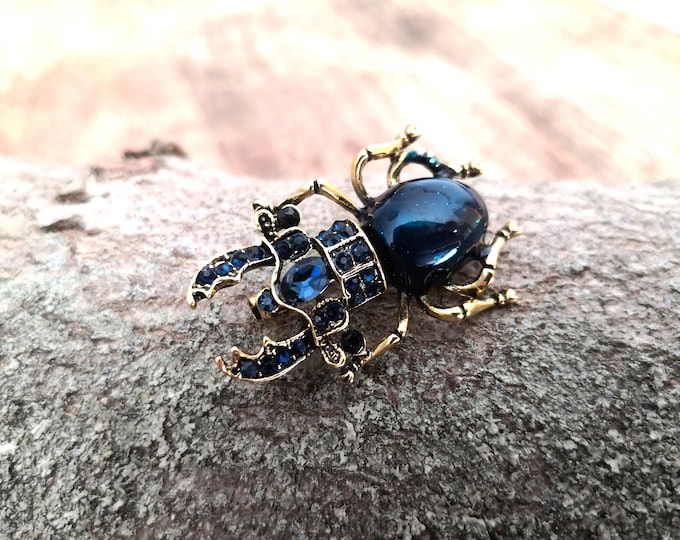 Stag Beetle Pin - Etsy