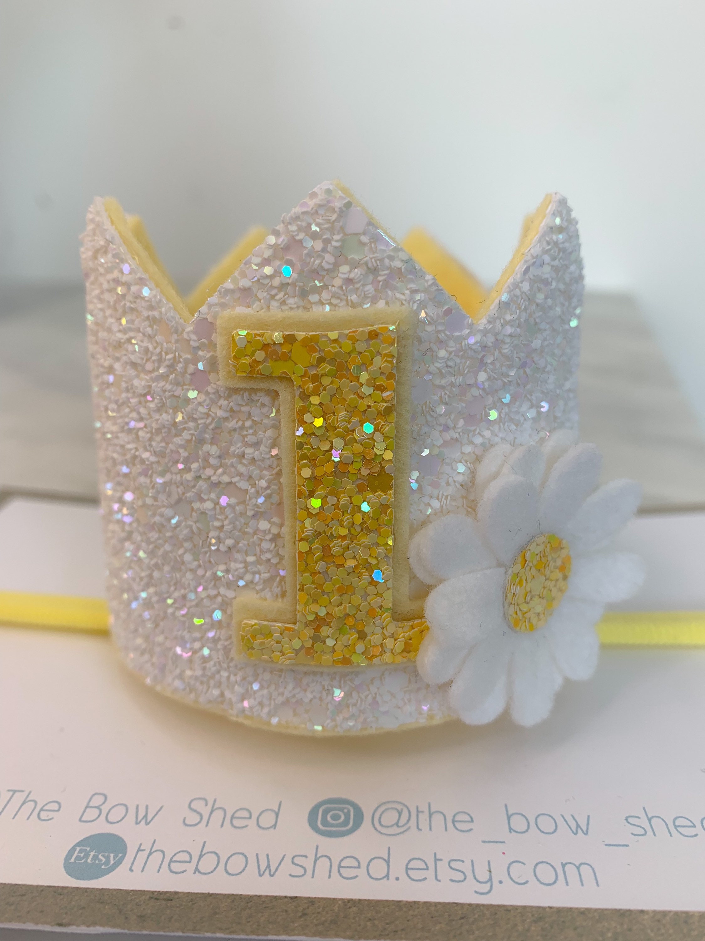 Daisy Crown, Daisy Chain, Flower Crown, Birthday Crown, Cake Smash Prop ...