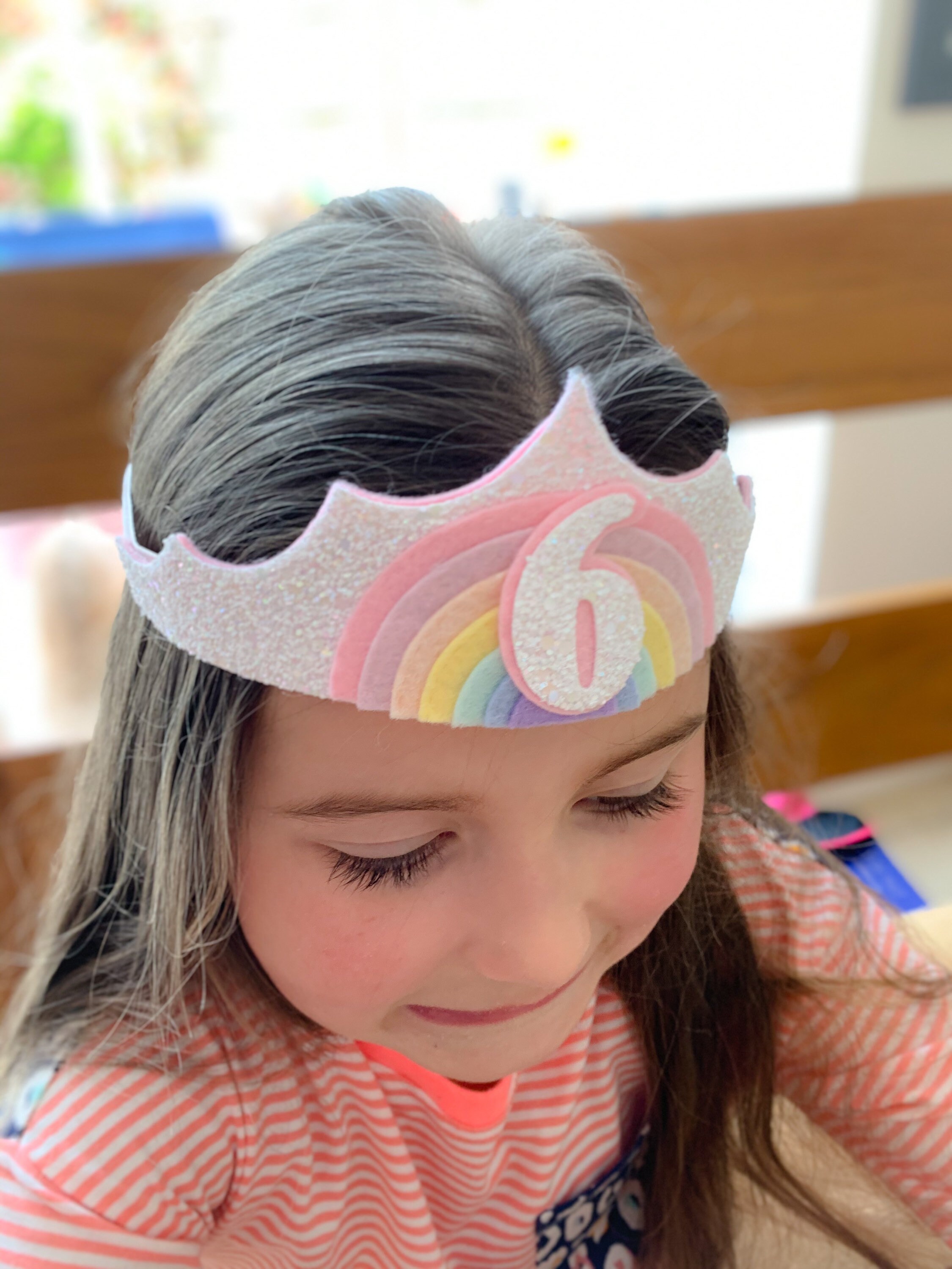 Birthday crown birthday tiara glitter tiara cake smash hat | Etsy