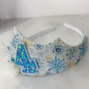 Snowflake Tiara, Snowflake Crown, Birthday Crown, Birthday Headband ...