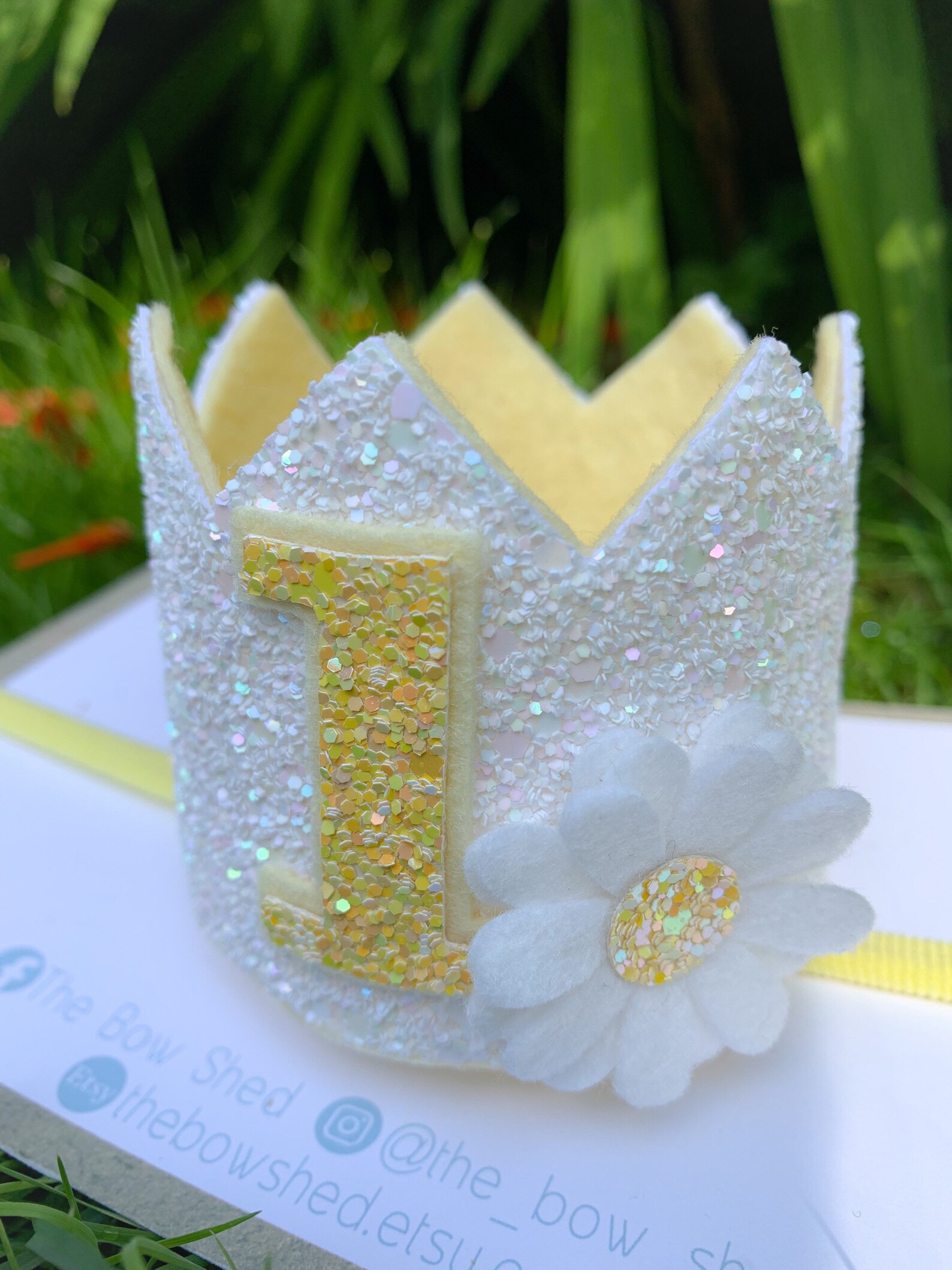 Daisy Crown, Daisy Chain, Flower Crown, Birthday Crown, Cake Smash Prop ...