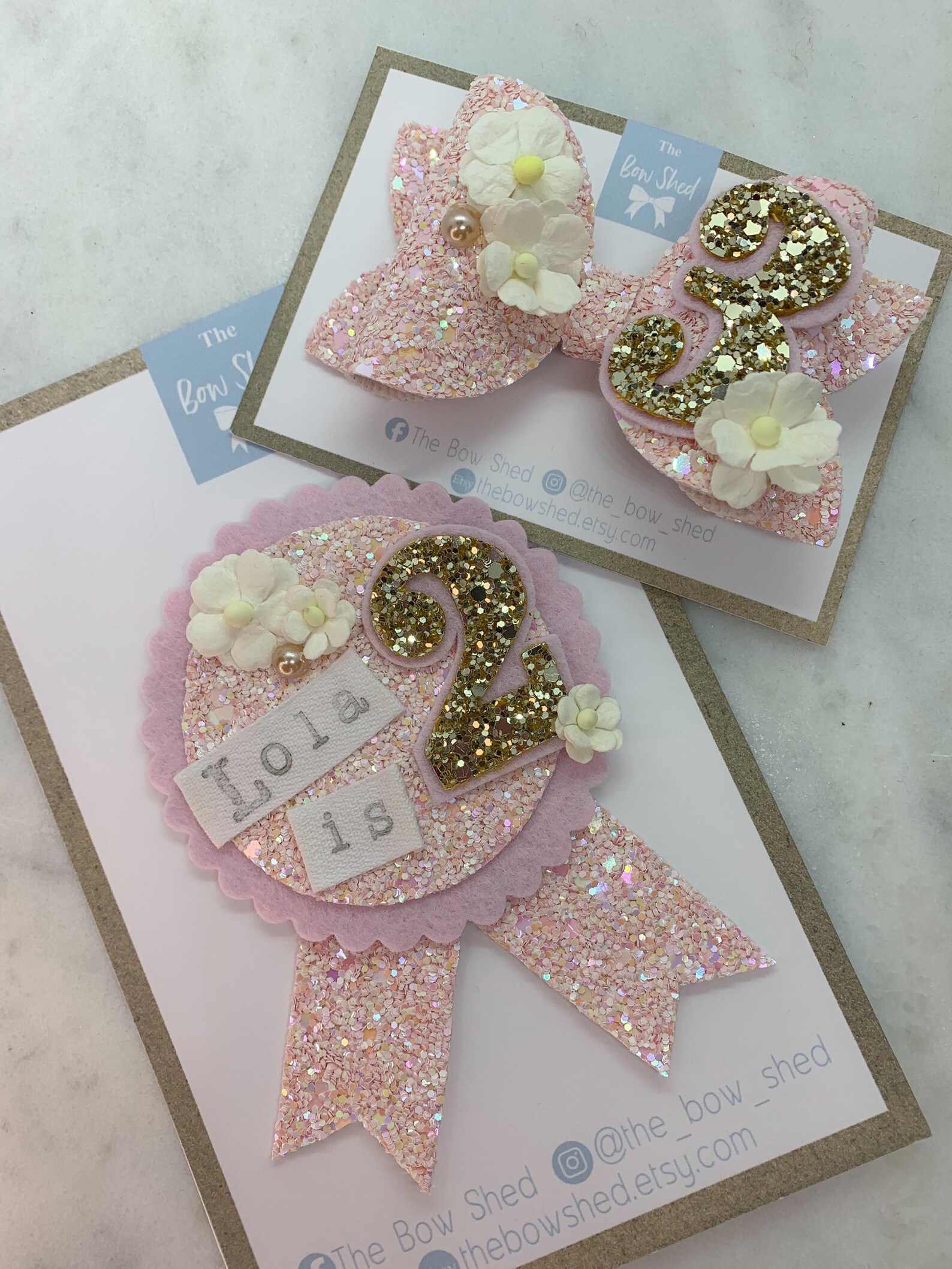 Birthday age bow 1st birthday bow cake smash prop Baby | Etsy