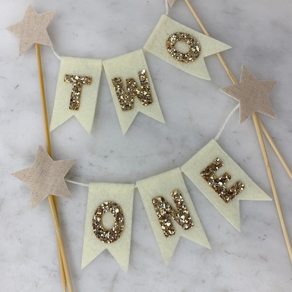 Banner Cake Topper - Etsy