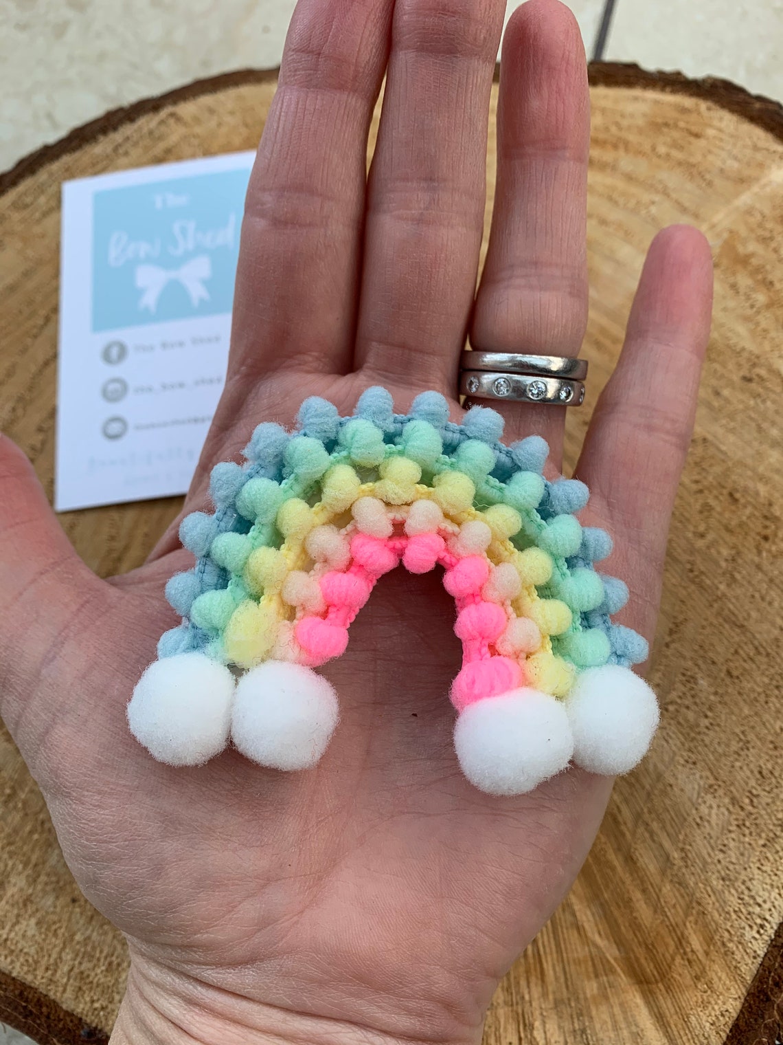 Large Rainbow Hair Clip, Rainbow Hair Slide, Rainbow Hair Accessory ...