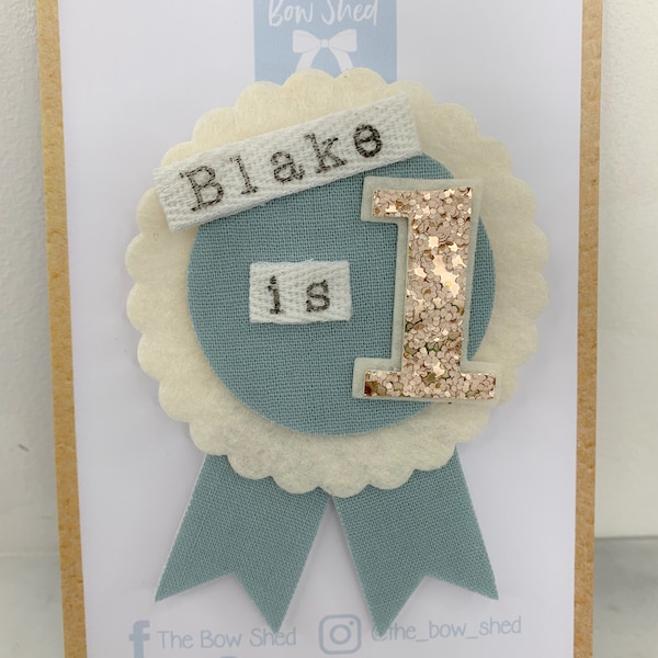 First Birthday Badge - Etsy UK