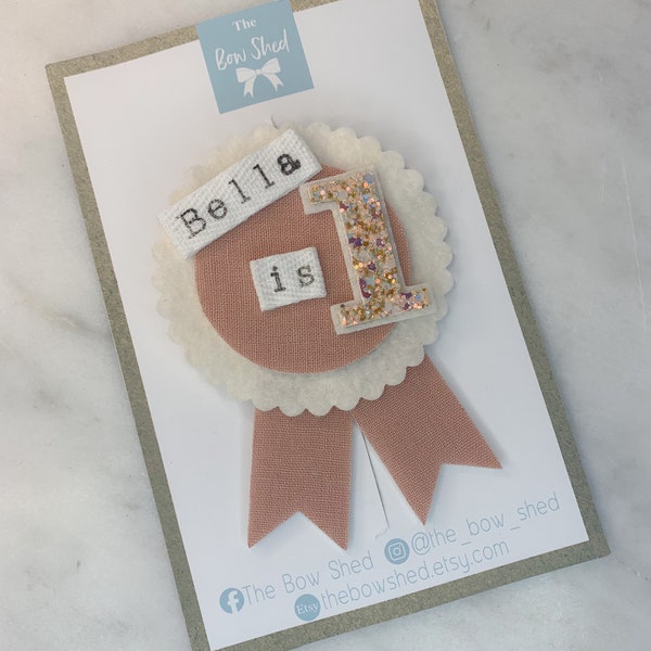 First Birthday Badge - Etsy UK