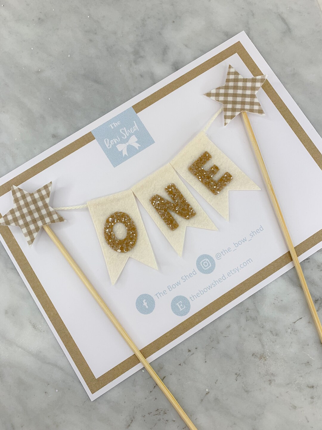 Cake Topper, Banner Cake Decoration, Bunting Cake Topper, Glitter Cake ...