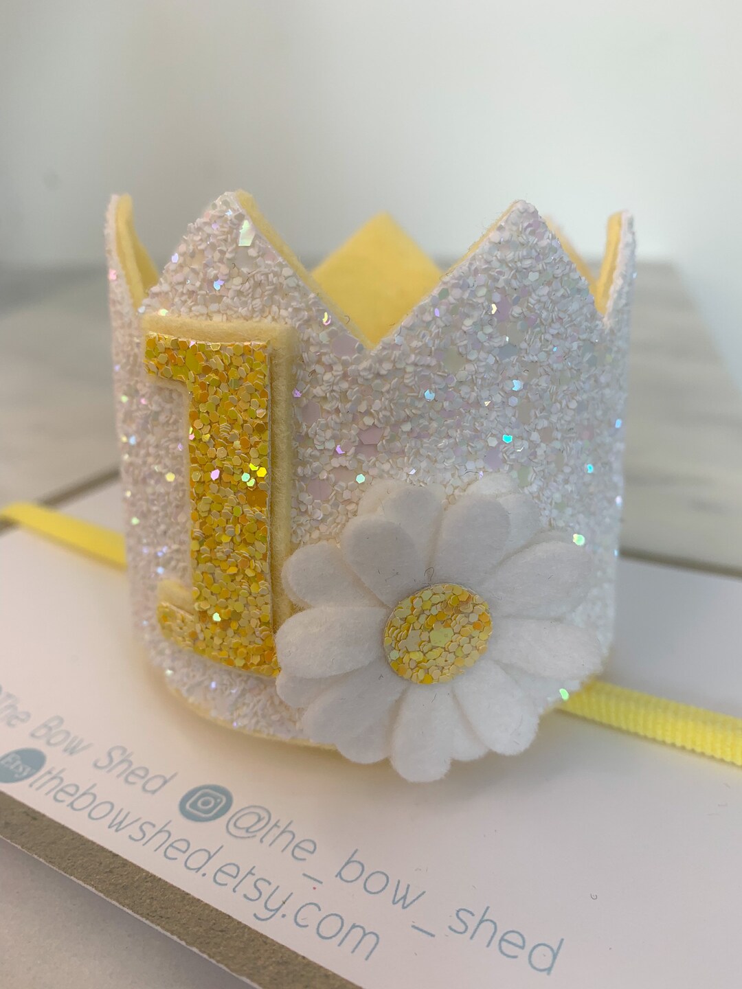 Daisy Crown, Daisy Chain, Flower Crown, Birthday Crown, Cake Smash Prop ...