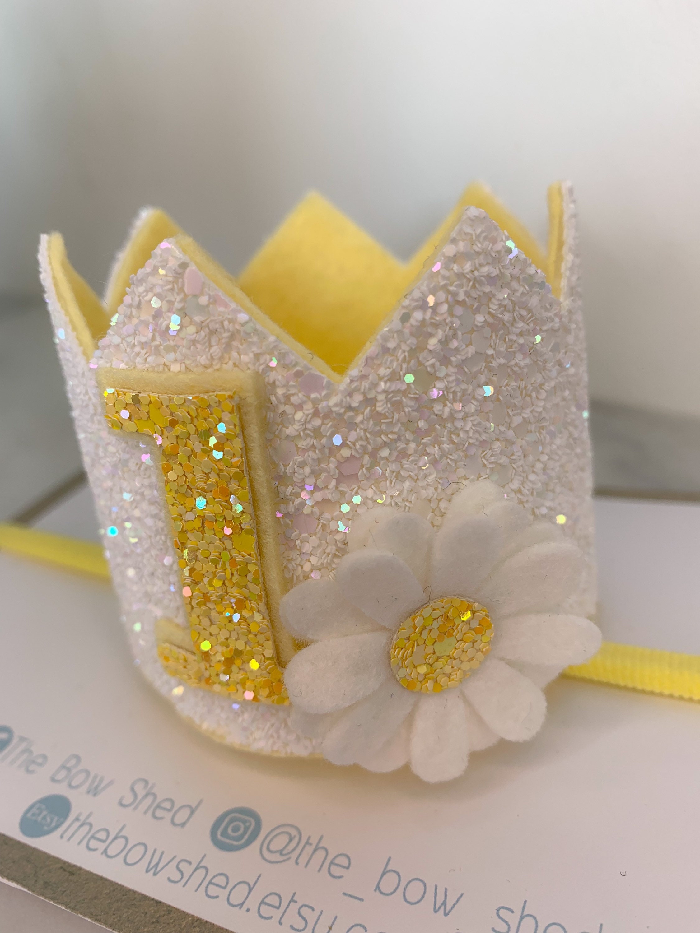 Daisy Crown, Daisy Chain, Flower Crown, Birthday Crown, Cake Smash Prop ...