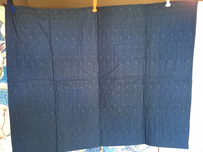 Blue Spiral Patchwork Baby Quilt - Etsy