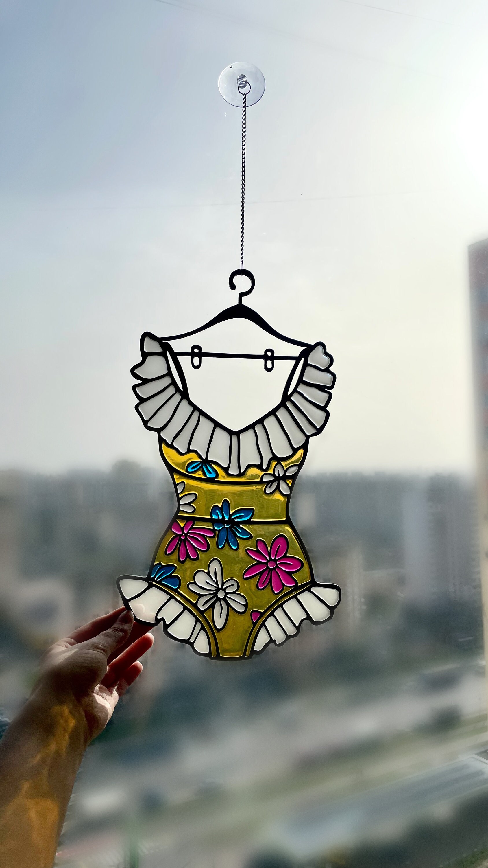 Handcrafted Epoxy Resin Stained Glass Bikini Swimsuit - Etsy