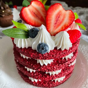 Realistic Fake Cake Artificial Cake Faux Cake - Etsy