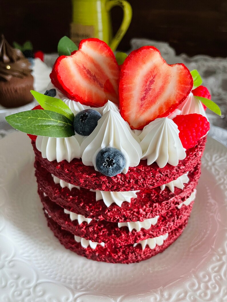 Realistic Fake Cake Artificial Cake Faux Cake - Etsy