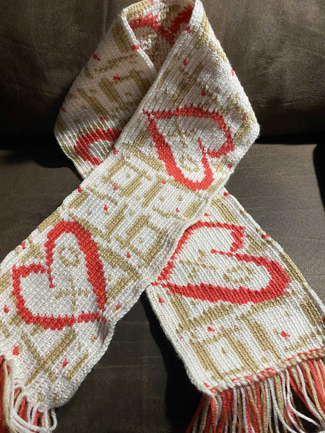 Be My Valentine 2021 Scarf - PDF Download Pattern Only - Etsy