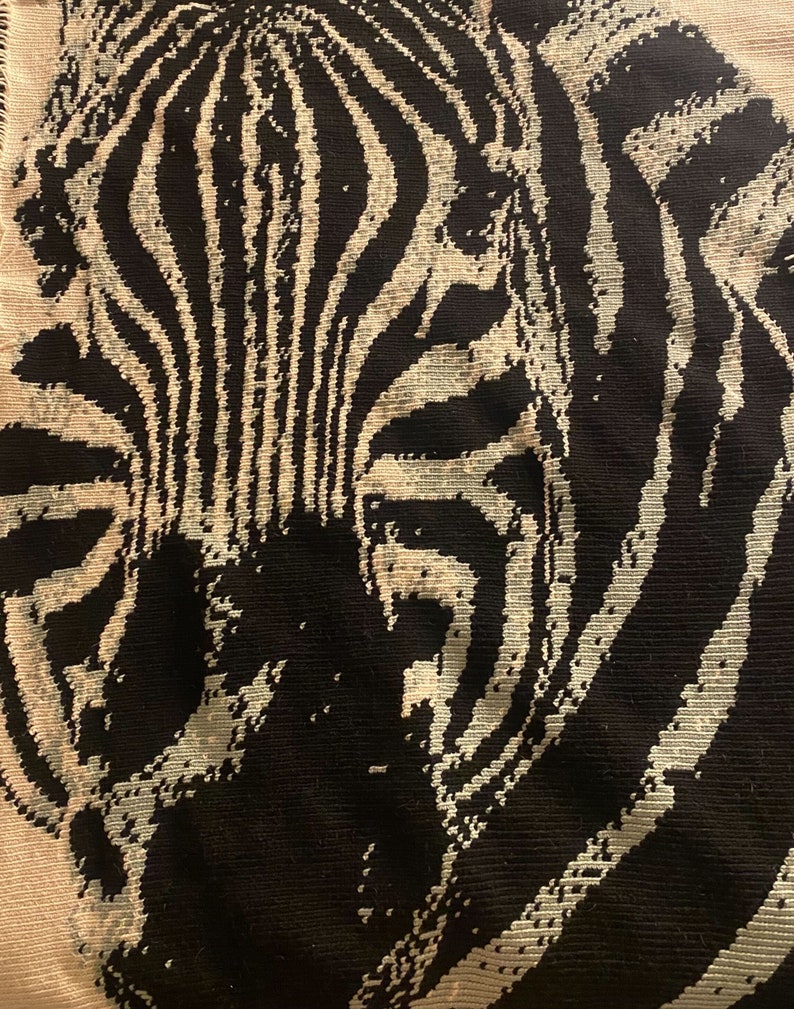 Three Color Zebra Graphgan Lap Blanket - PDF Download Pattern Only - Etsy