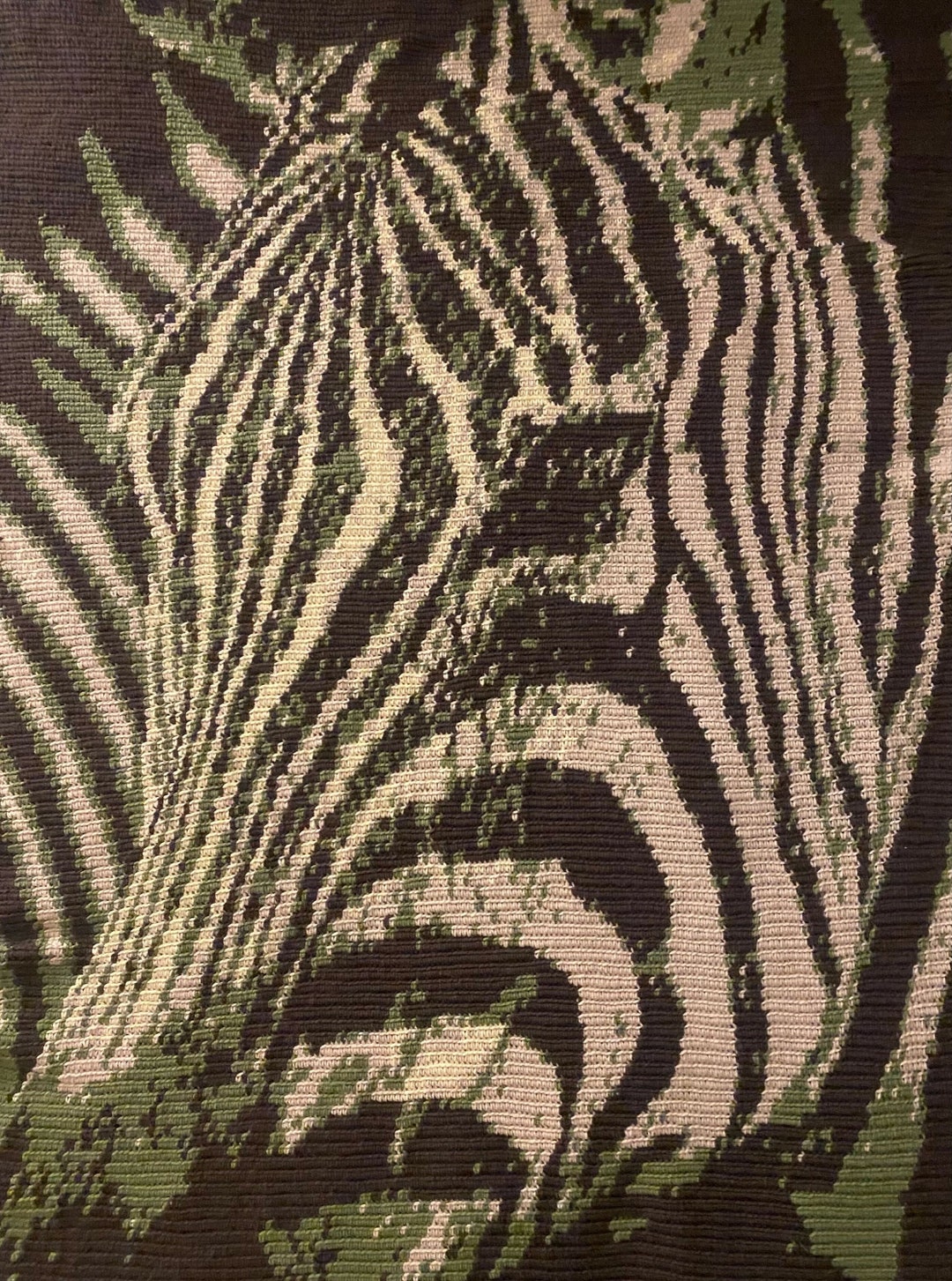 Zebra Graphgan Lap Blanket - PDF Download Pattern Only - Etsy