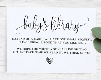 Books Baby Shower | Etsy