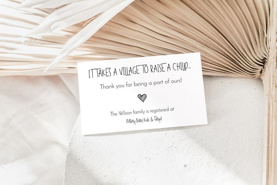 Tarjetas De Registro Para Baby Shower Tarjeta De Registro Babyland