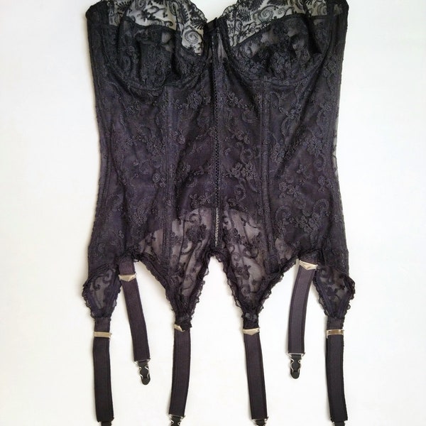 Corset With Garters - Etsy