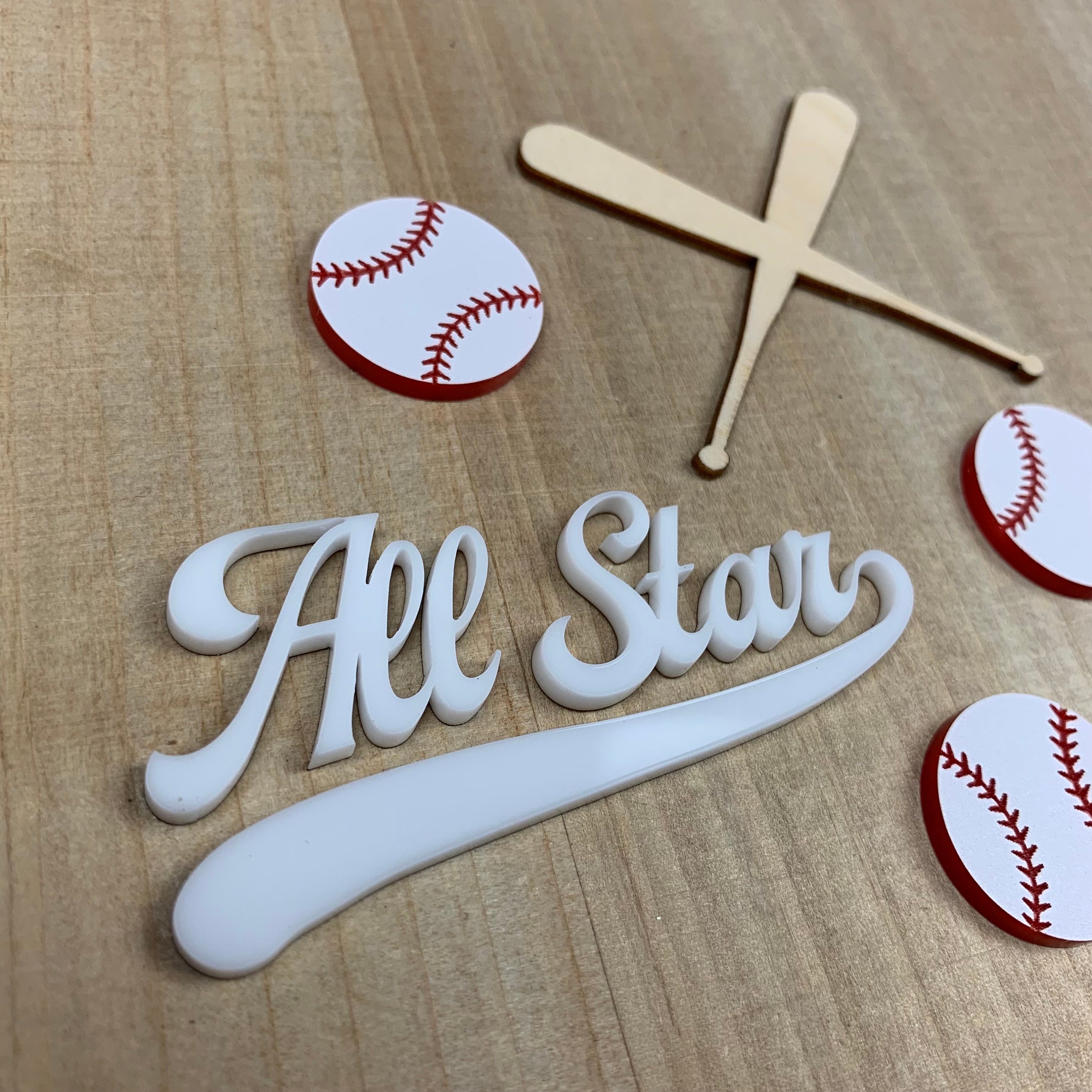 Baseball Title Set — SAR - UNIQUE EMBELLISHMENTS GEARED FOR UNIQUE PROJECTS