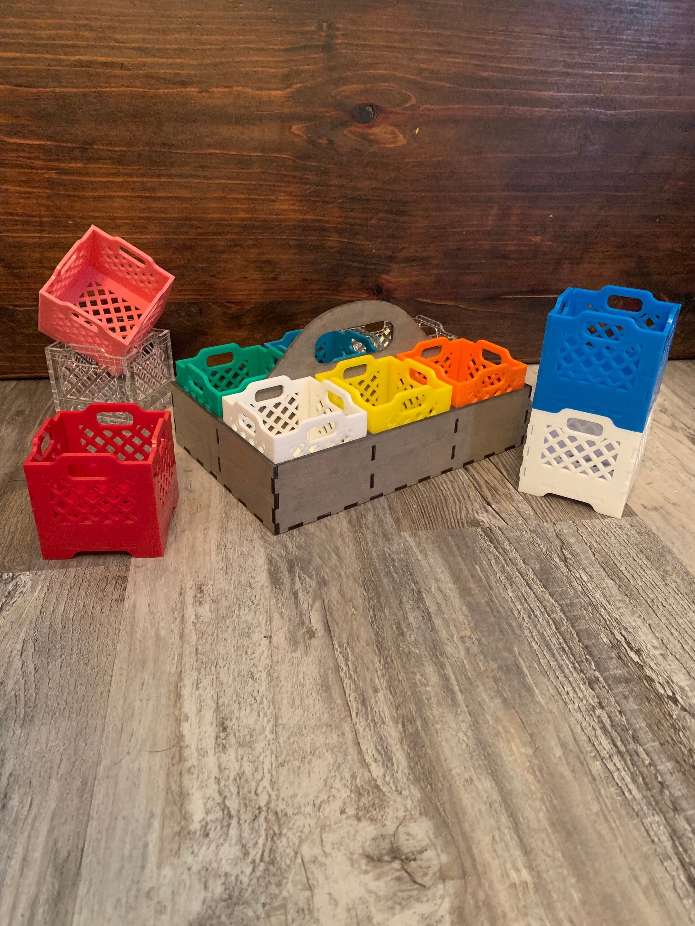 Mini Milk Crate Caddy — SAR - UNIQUE EMBELLISHMENTS GEARED FOR UNIQUE ...