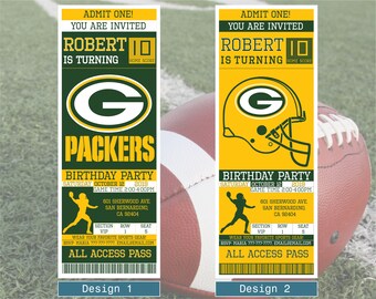 Packers Invitation | Etsy