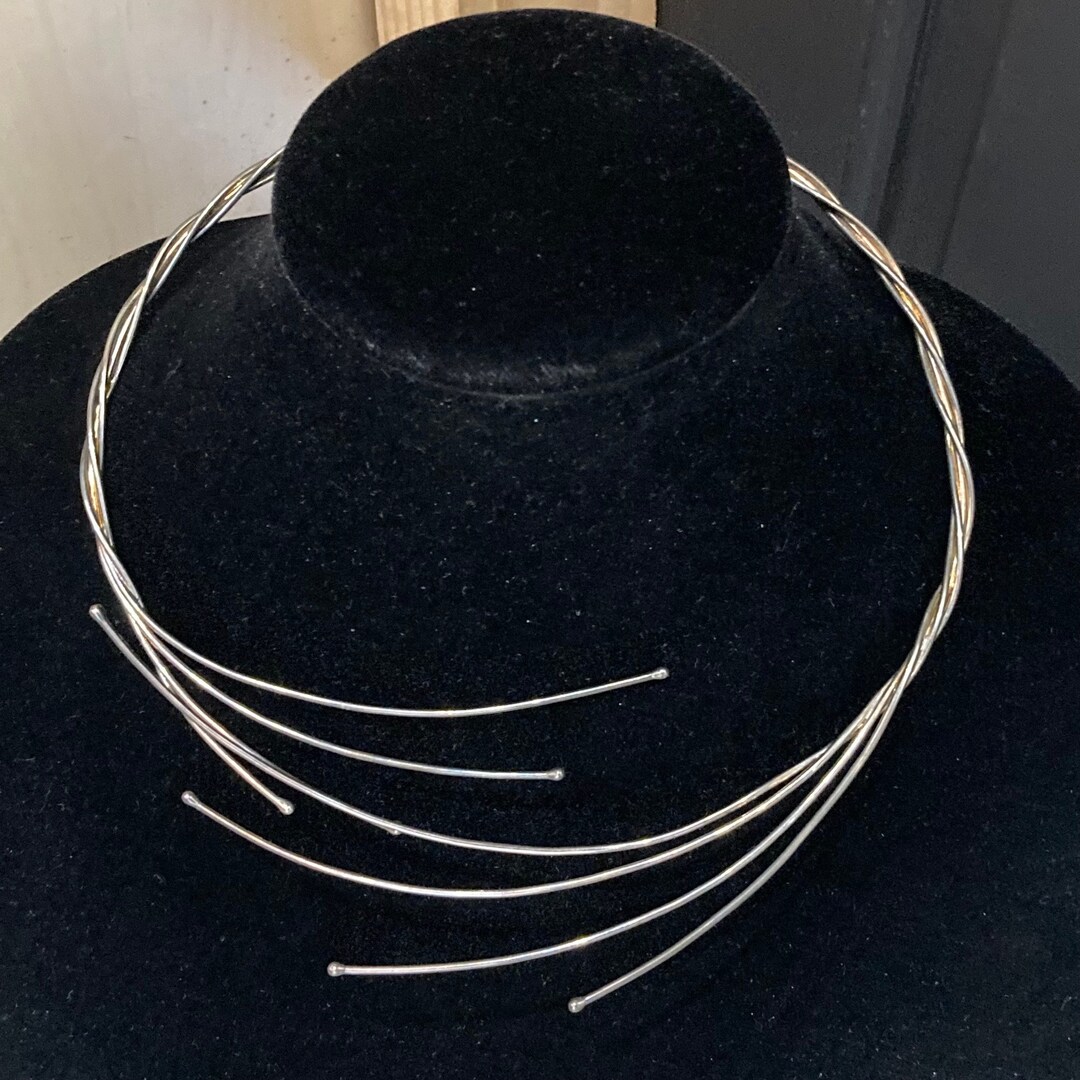 Lumiere Designs Torque Necklace Sculpturewear Handmade Jewelry by ...