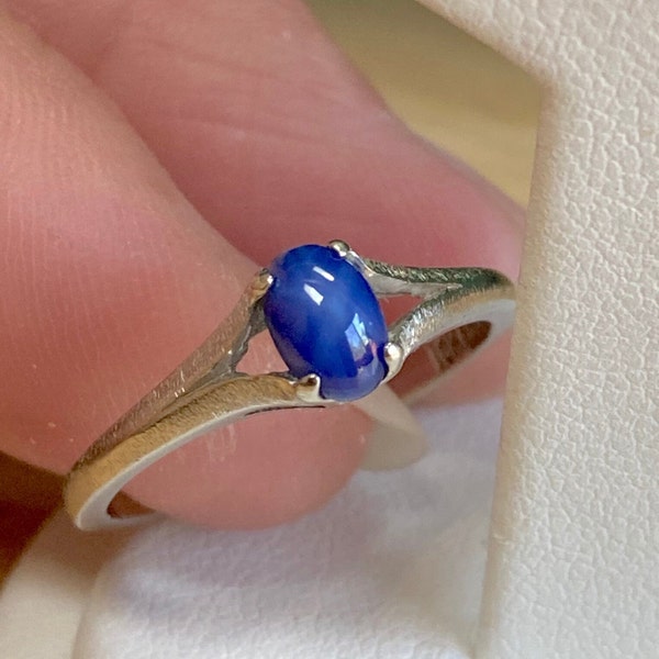 Star Sapphire Ring - Etsy