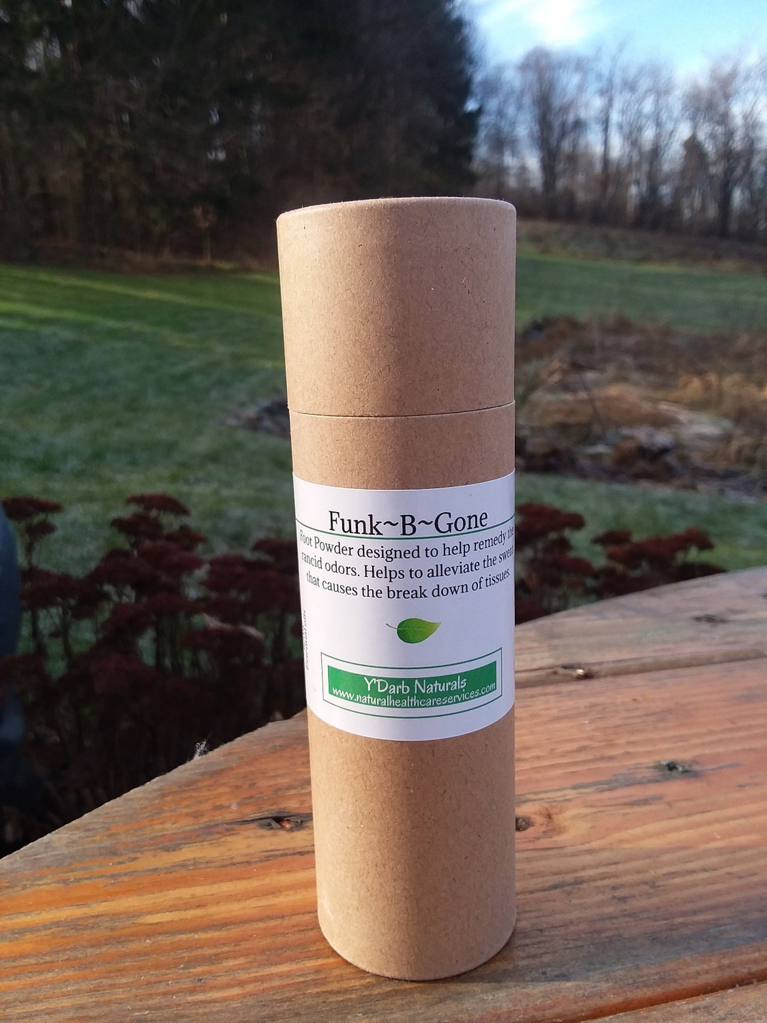 Funk-be-gone natural Foot Powder - Etsy