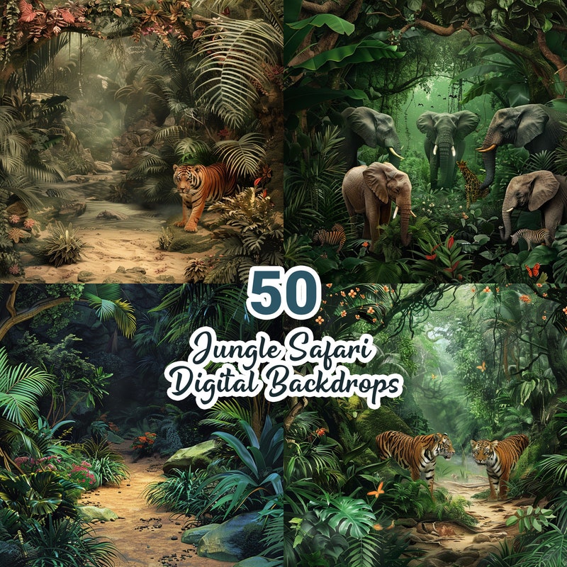 Jungle Theme Photos - Etsy