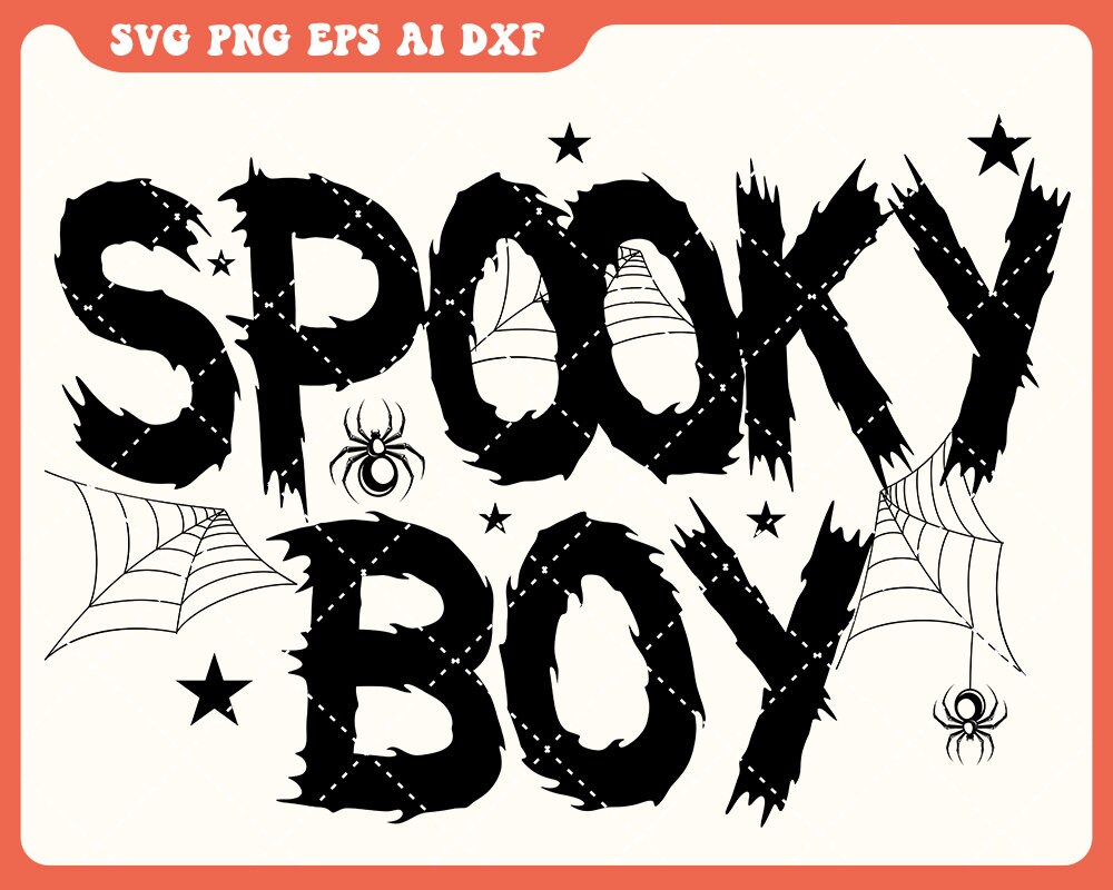 Spooky Boy PNG Spooky Designs Spooky Season Png Gothic Png - Etsy