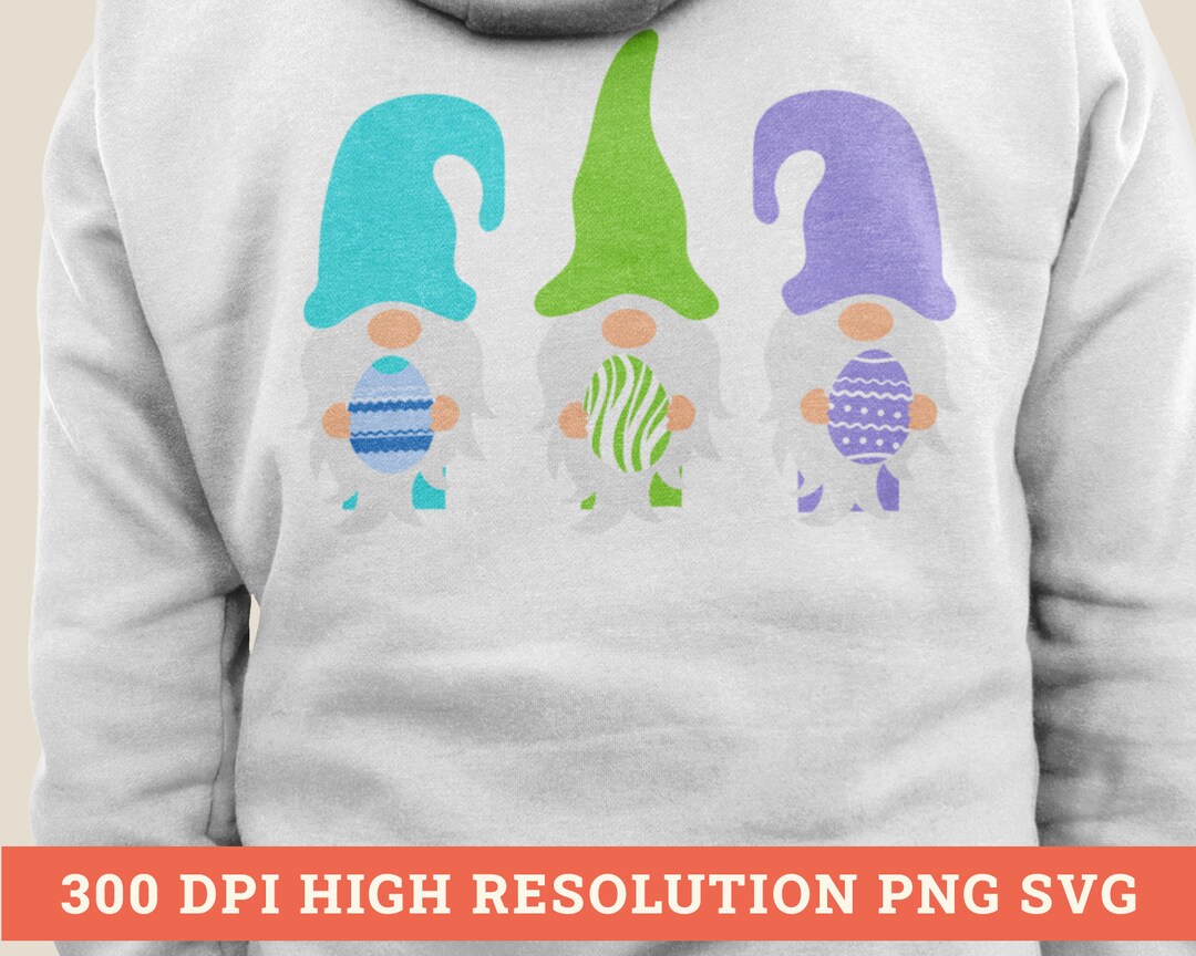 Easter Gnomes Svg, Gnome Bunny Svg, Spring Gnomes Svg, Three Gnomes ...