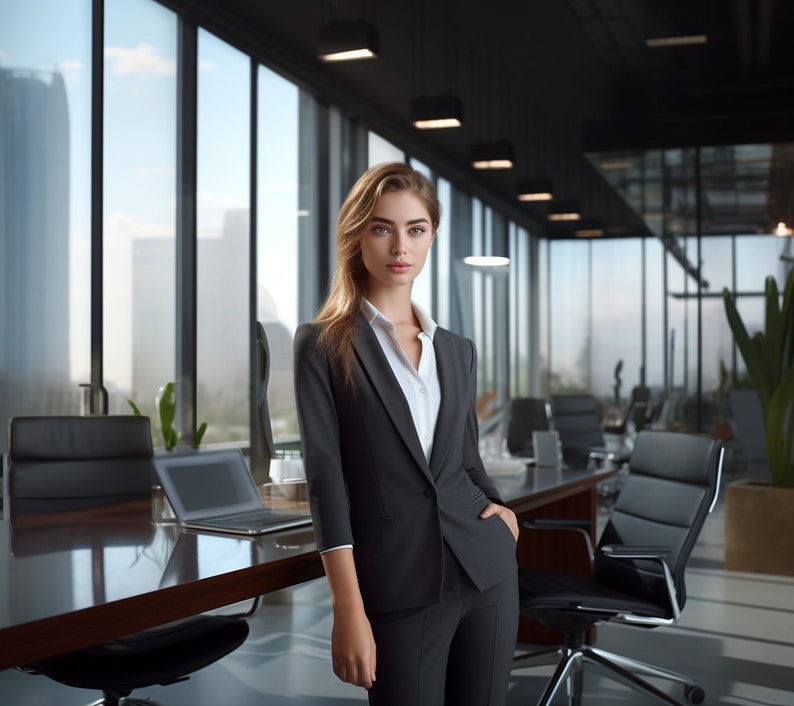 Soft Focus Modern Office Digital Backdrops, Blurred Professional ...