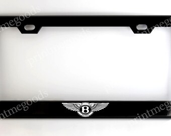Bentley License Plate Frame - Etsy