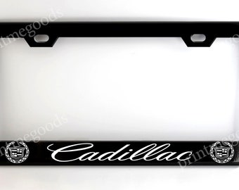 Cadillac License Plate Frame | Etsy