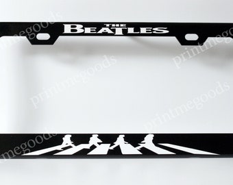 Beatles License Plate Holder - Etsy