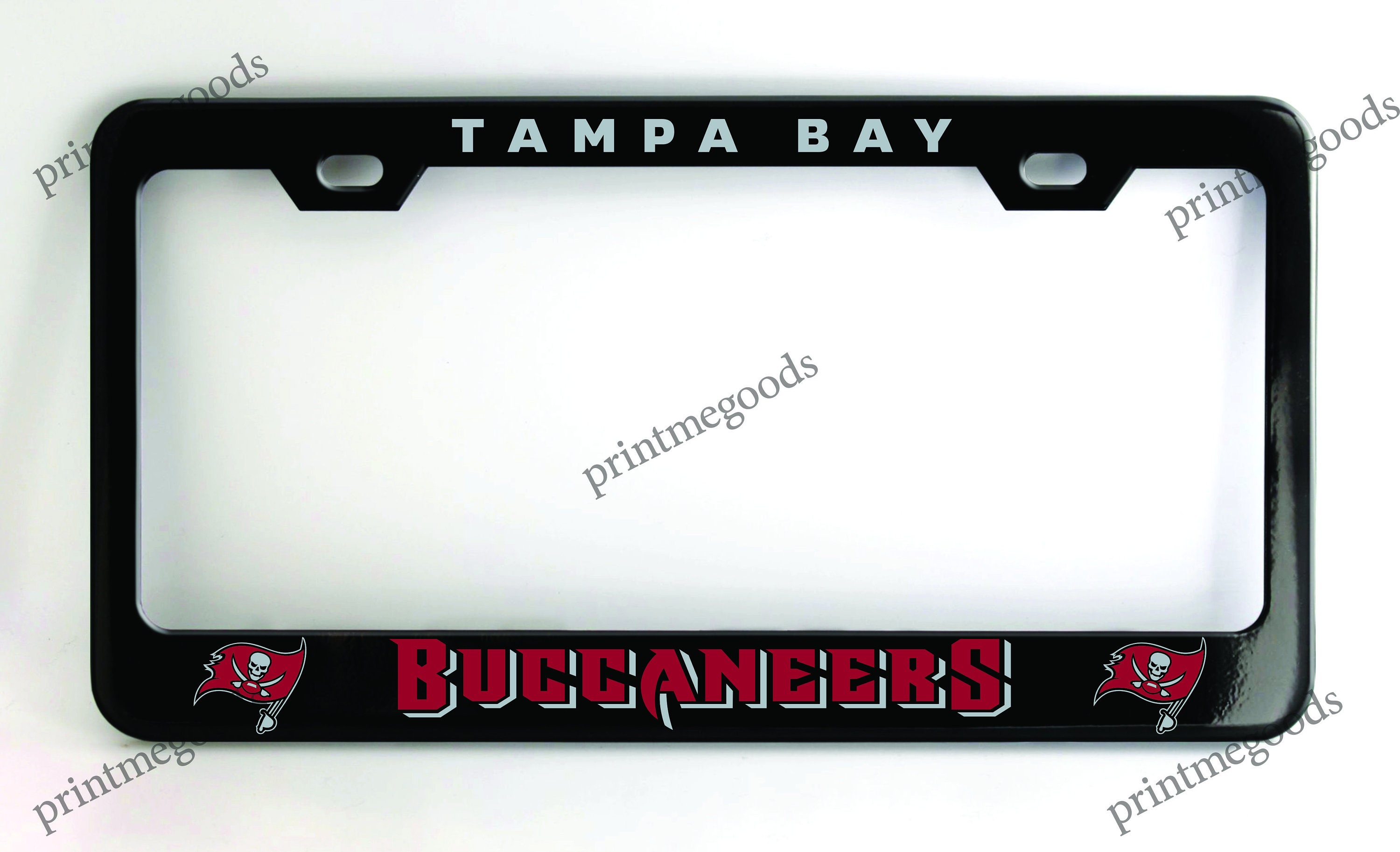 Tampa Bay Buccaneers Black License Plate Frame - Etsy